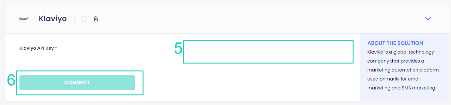Integration With Klaviyo